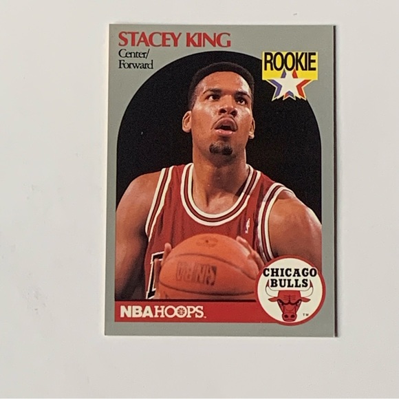 NBA HOOPS | Toys | 99 Nba Hoops Chicago Bulls Stacey King 66 | Poshmark